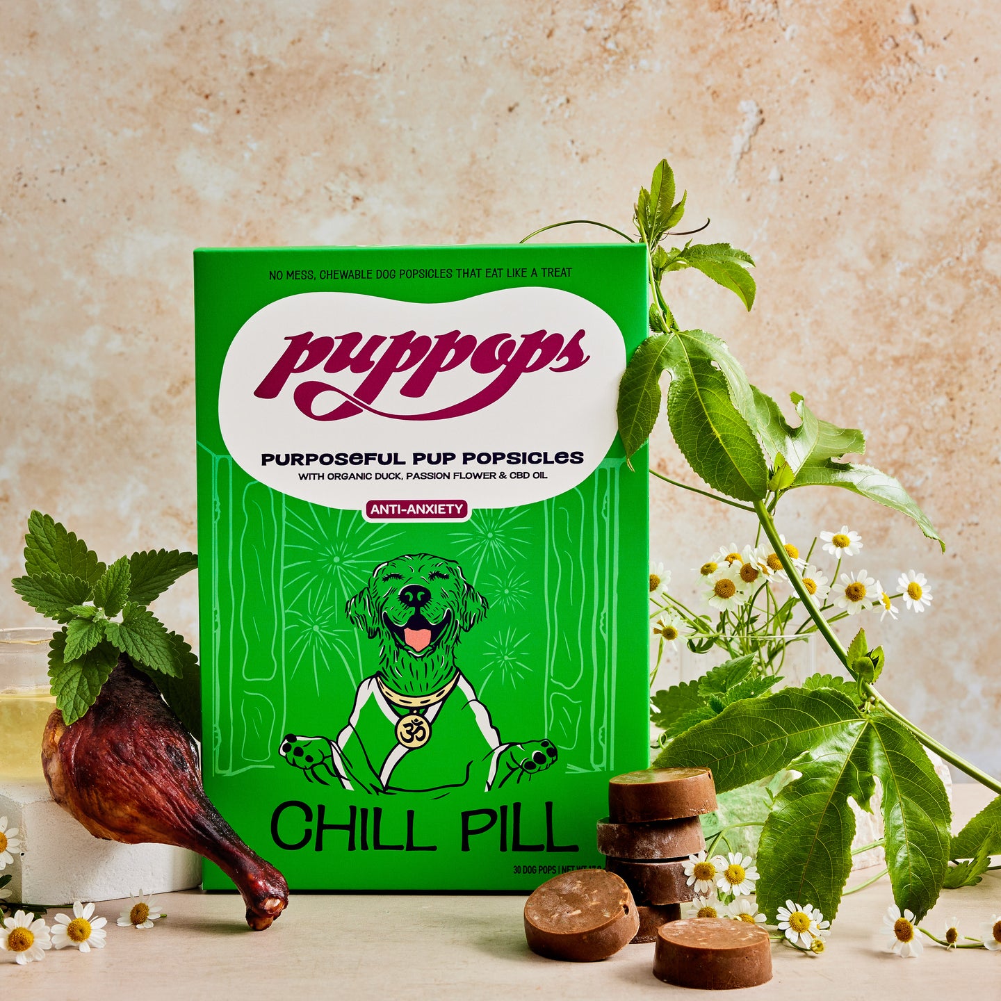 Frozen Dog Supplement for Anti-Anxiety – puppops.com